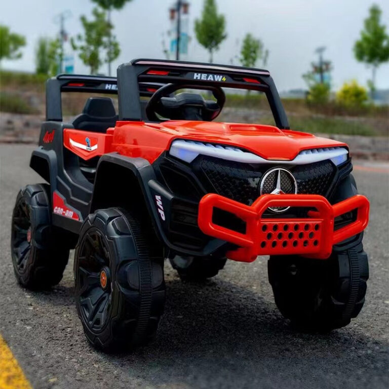 KIDS ELECTRIC RECHARGEABLE RIDE JEEP REMOTE CONTROLE 12 V, 3 MOTER , 1 ...